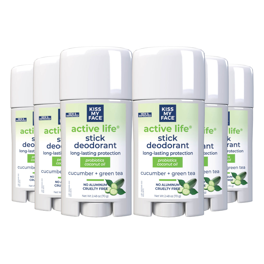 Active Life Stick Cucumber Green Tea Deodorant – Kiss My Face